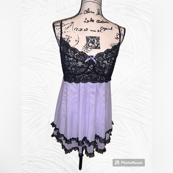Coquette | Intimates & Sleepwear | Coquette Babydoll Nighty Retro ...